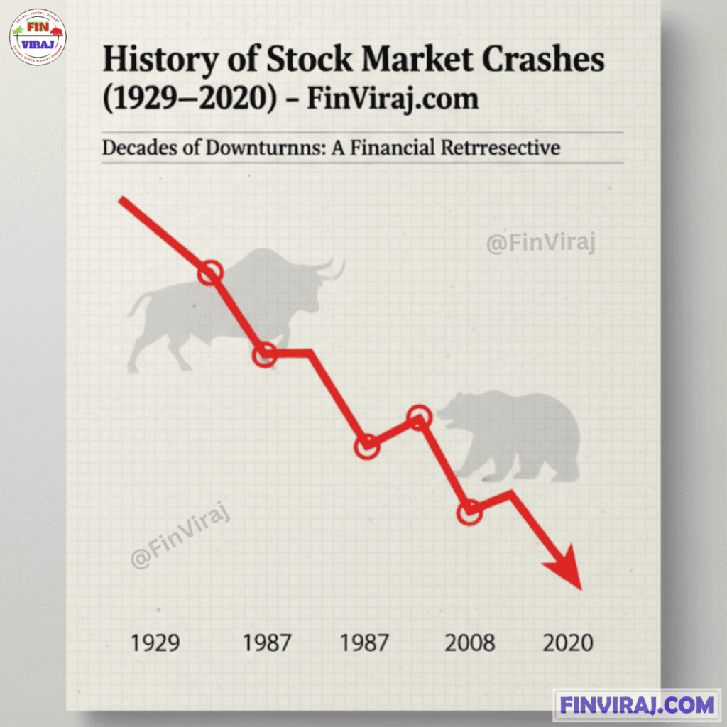 History of Stock Market Crashes: Complete Guide (1929–2020)